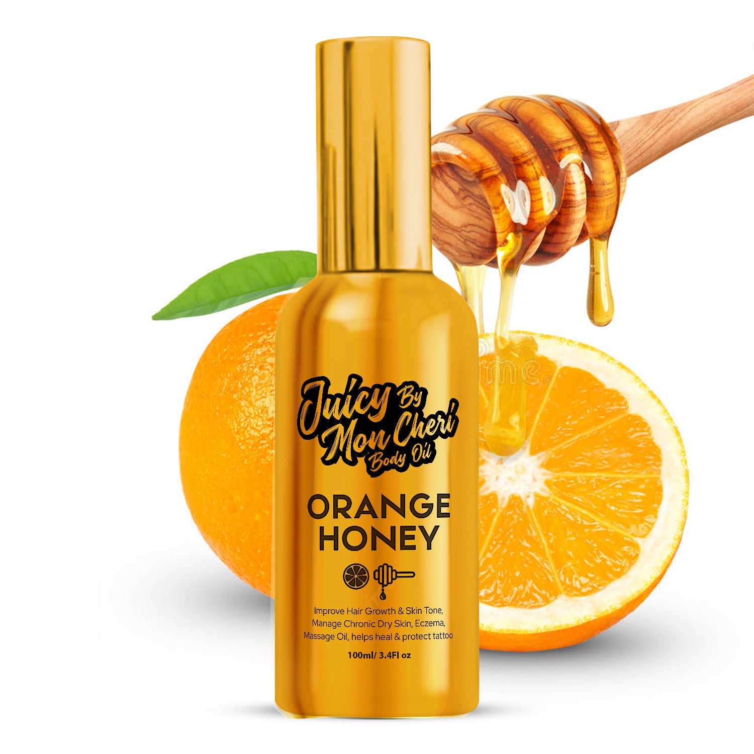 Black Seed Body Oil Spray - Orange Honey Scented by Juicy By Mon Cheri ...